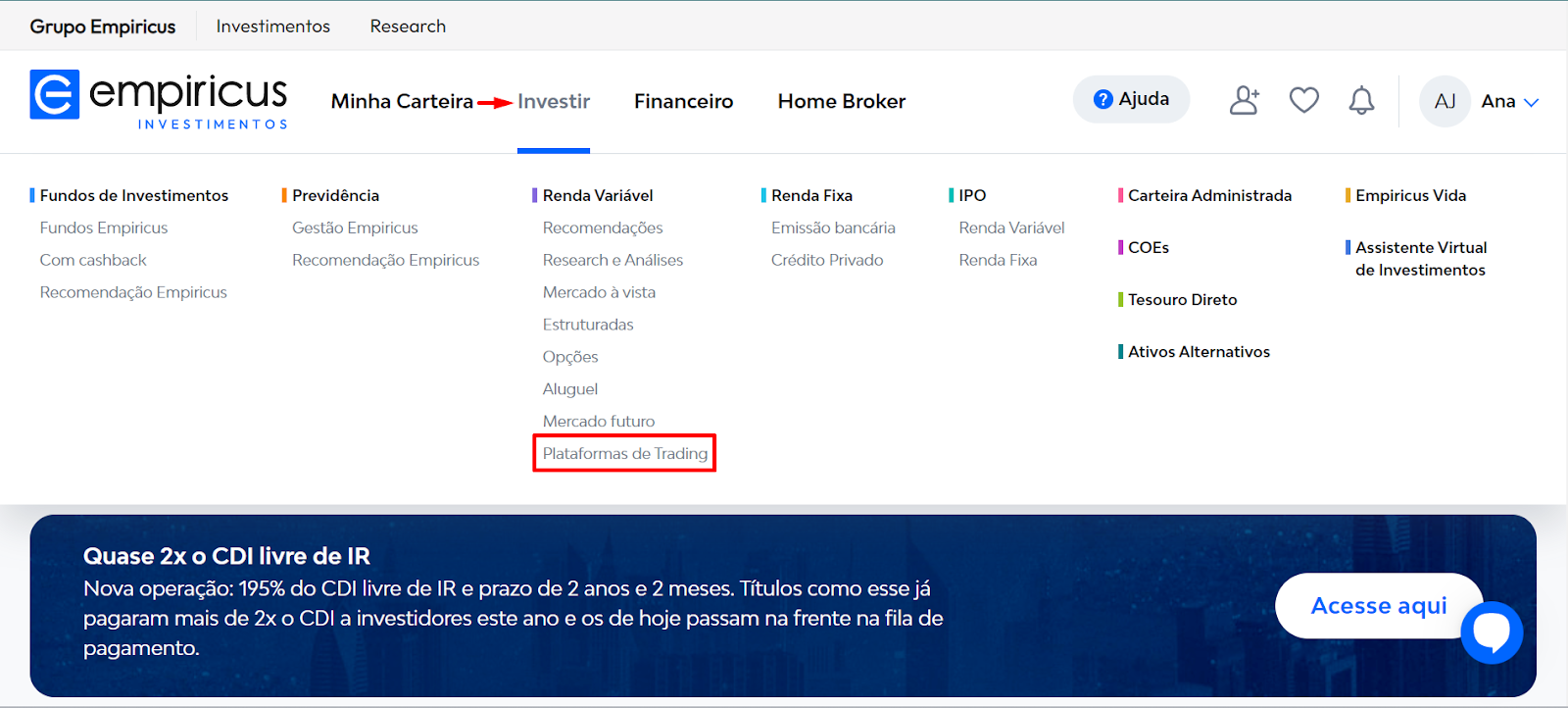 Como contratar o Profit na Empiricus – Nelogica Sistemas de Software