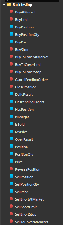 Funções de Backtesting em Tempo Real – Nelogica Sistemas de Software