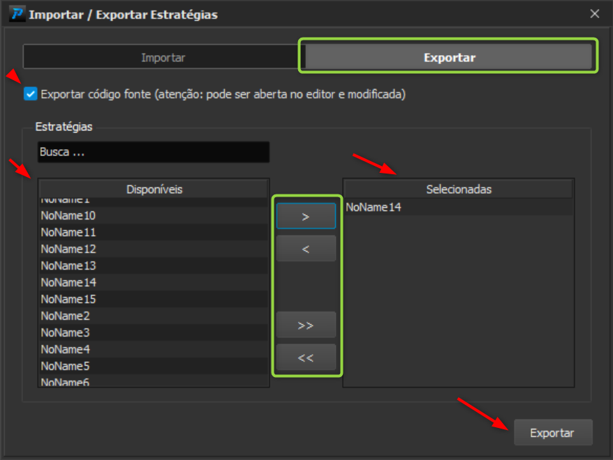 Exportação e importação de arquivos de configuração – Nelogica Sistemas ...