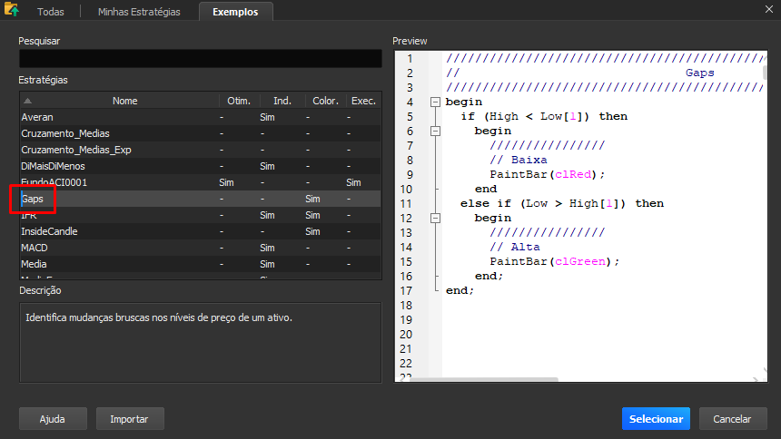 Modo Debug – Nelogica Sistemas de Software