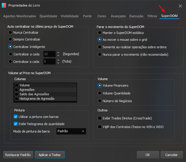 SuperDOM – Nelogica Sistemas de Software