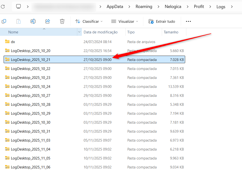 f. Como localizar a pasta de logs do Windows – Nelogica Sistemas de ...